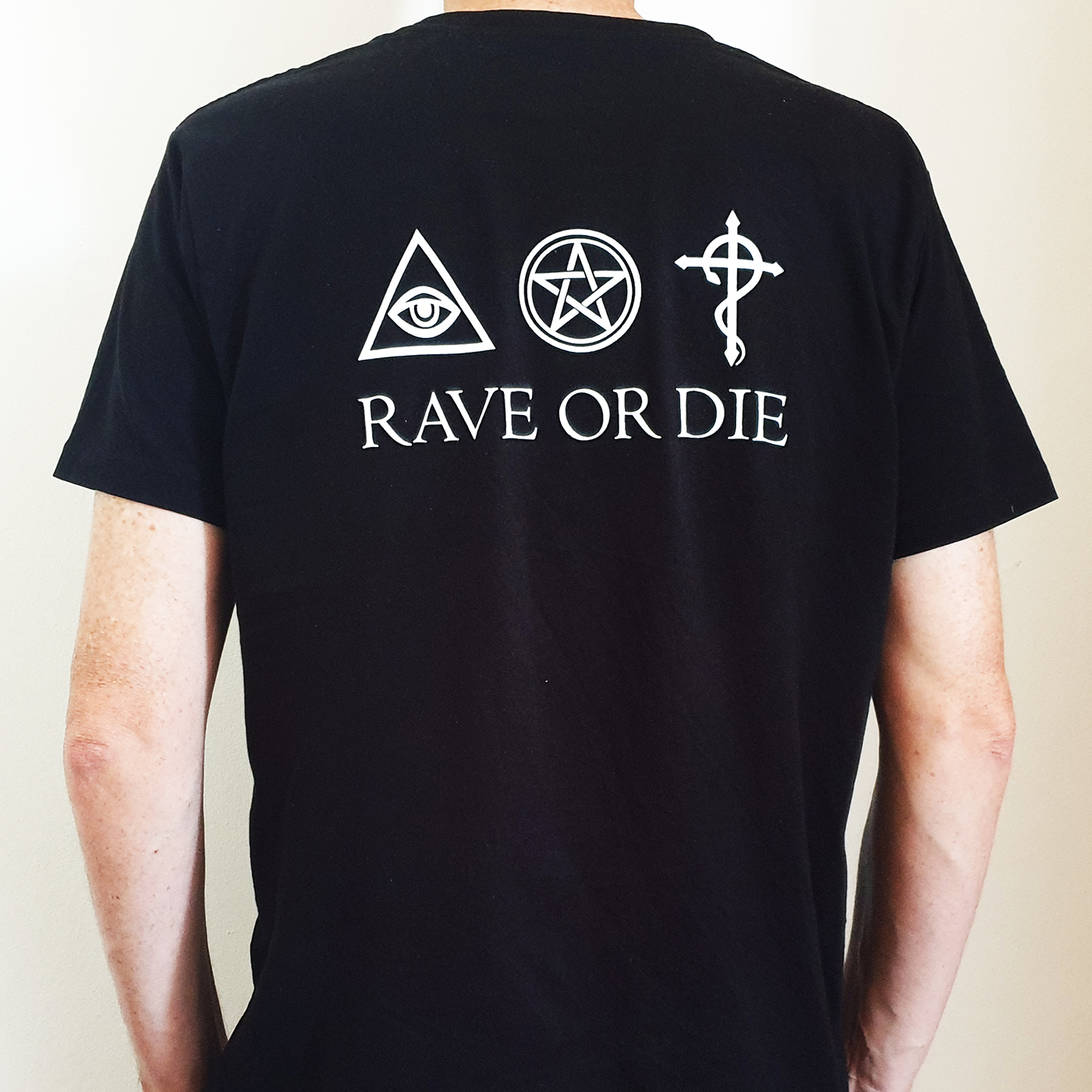 RAVE OR DIE T-Shirt - ROD logo printing - RAVE OR DIE | If you don't ...